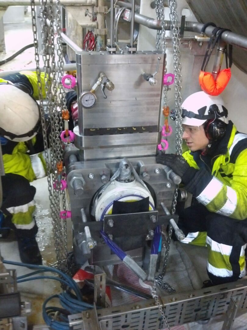 IK-Group | 4" 150# AOGV Facilitates Tie-in to Closed Drain System - IK ...