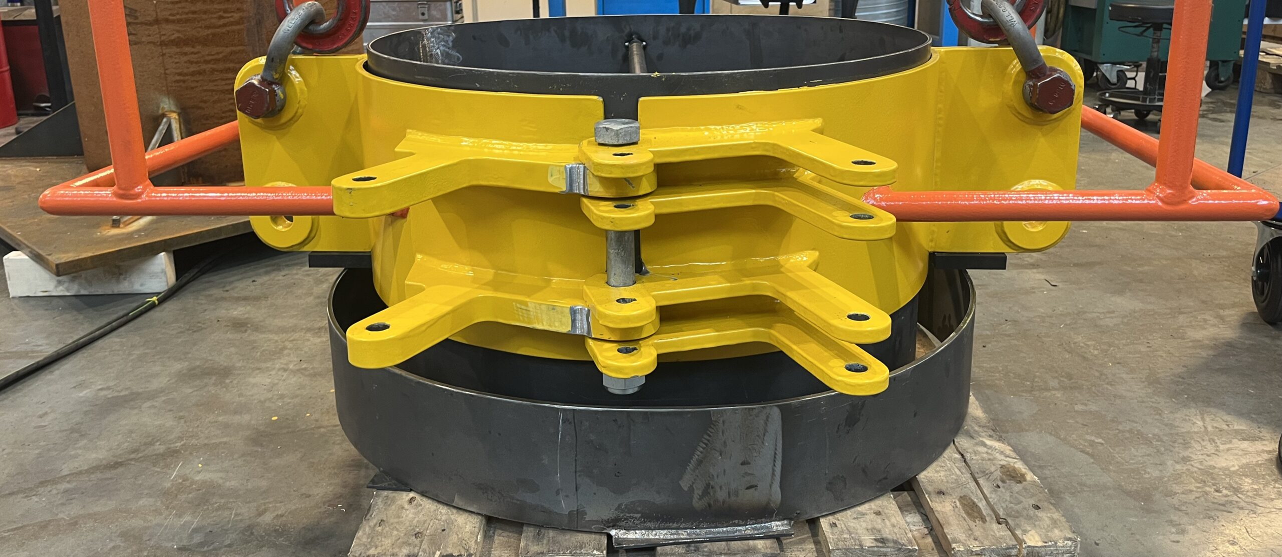 IK-Group | Securing Clamp for Caisson - IK-Group