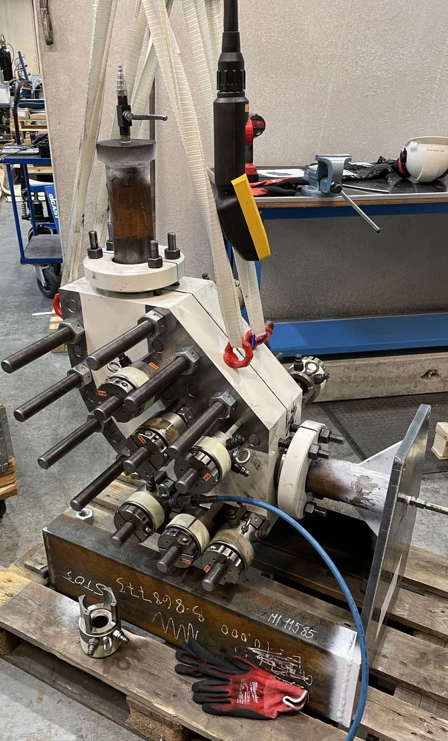 IK-Group | Rapid Delivery of Subsea High Pressure Methanol line – Bend ...